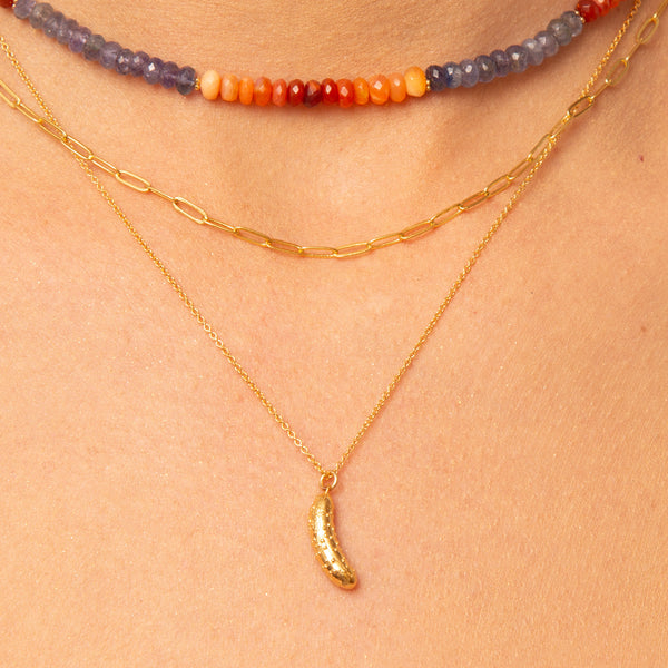 Pickle Charm Necklace – Noshes